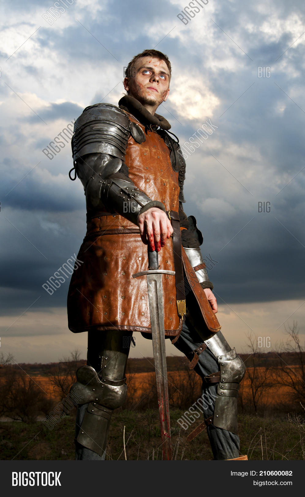 Knight Holding His Image & Photo (Free Trial) | Bigstock