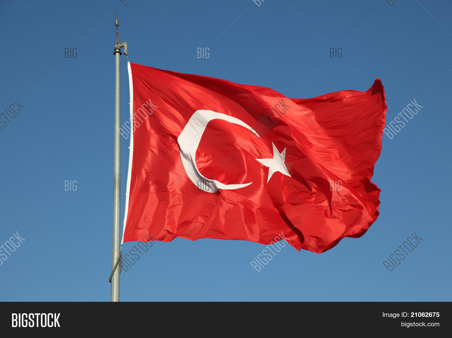 Turkish Flag Image & Photo (Free Trial) | Bigstock