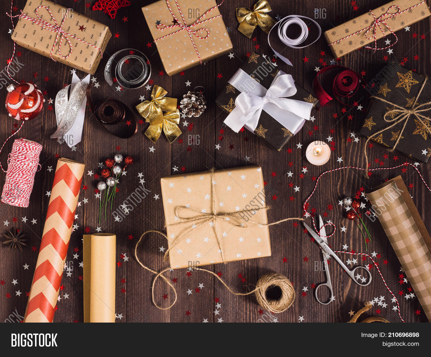 Package Christmas Gift Image & Photo (Free Trial) | Bigstock