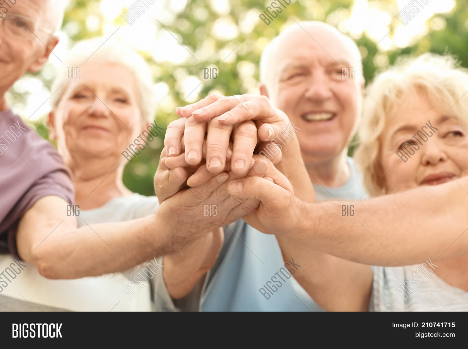 Group Elderly People Image & Photo (Free Trial) | Bigstock