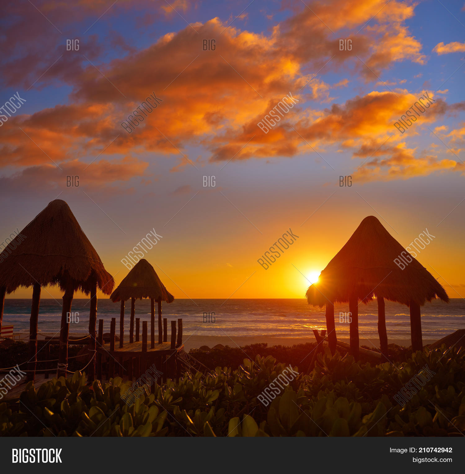 Cancun Sunrise Image & Photo (Free Trial) | Bigstock