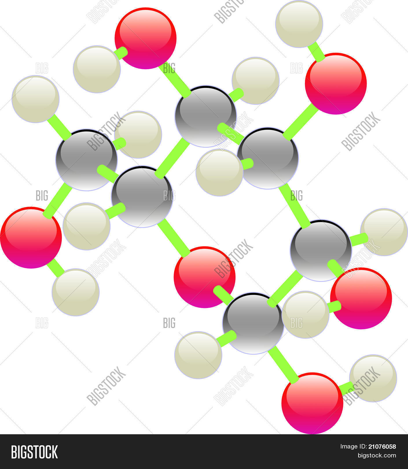 Molecular Ball Stick Vector & Photo (Free Trial) | Bigstock