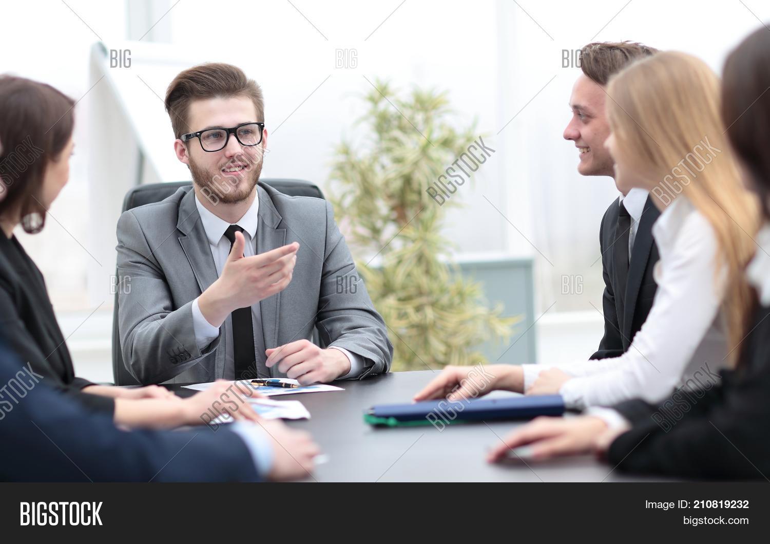 Businessman Meeting Image & Photo (Free Trial) | Bigstock
