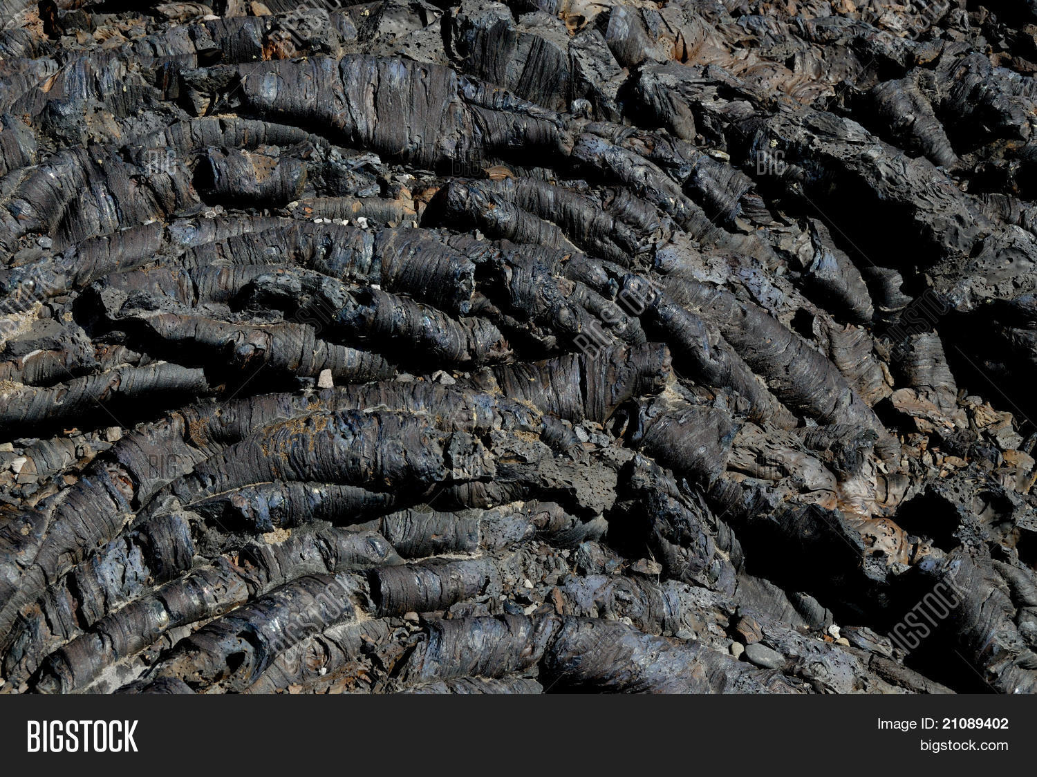 Pahoehoe Lava Flow Image & Photo (Free Trial) | Bigstock
