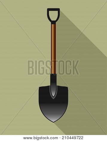 Showel Vector Vector & Photo (Free Trial) | Bigstock