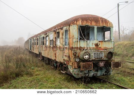 Old Rusty Trains. Old Image & Photo (Free Trial) | Bigstock