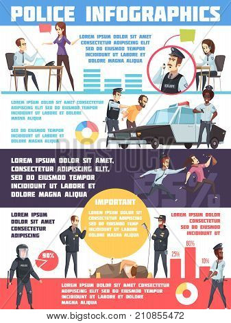 Police Infographics Vector & Photo (Free Trial) | Bigstock