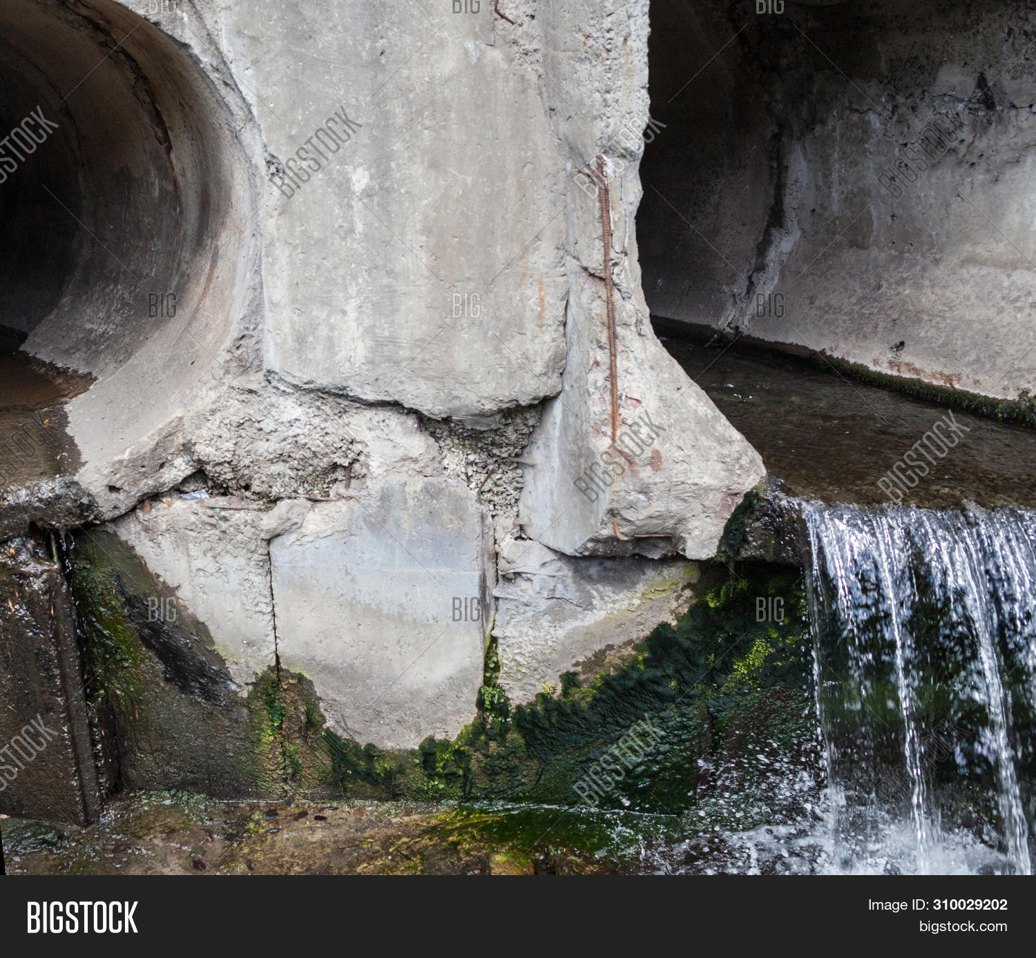 Two Large Concrete Run Image & Photo (Free Trial) | Bigstock
