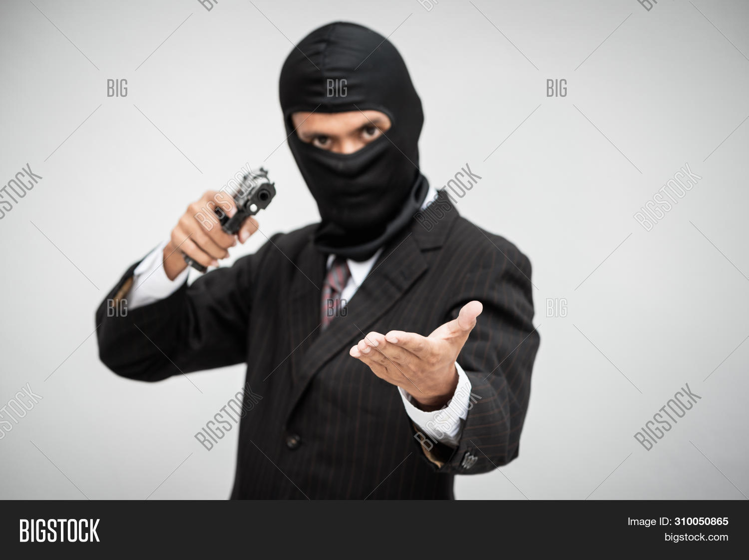 Imagen y foto Gangster Man Suit. (prueba gratis) | Bigstock