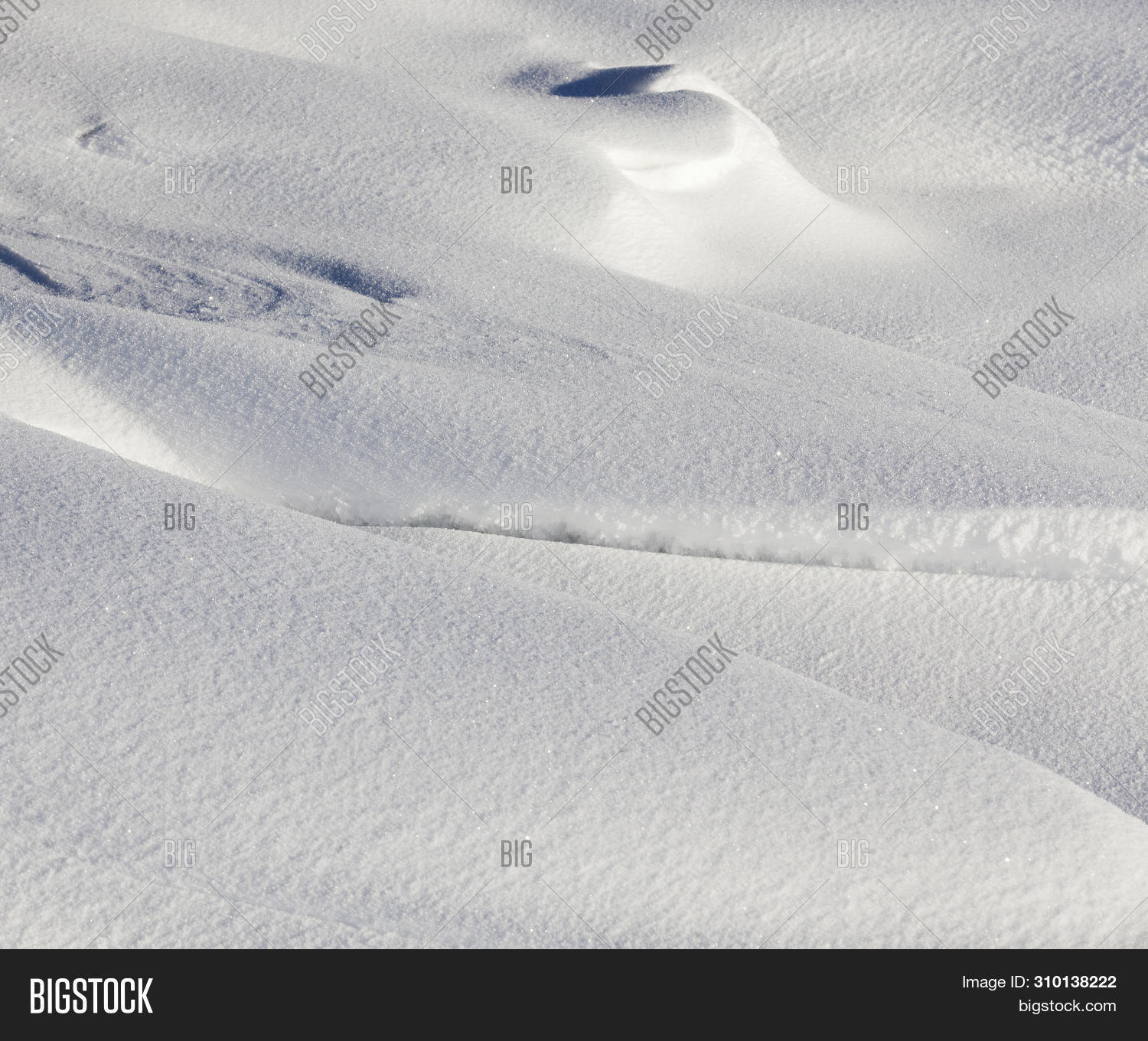 Uneven Surface Snow Image & Photo (Free Trial) | Bigstock