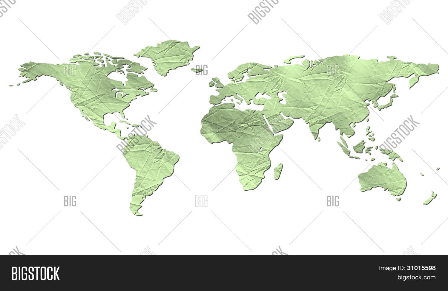 World Map Crumpled Image & Photo (Free Trial) | Bigstock