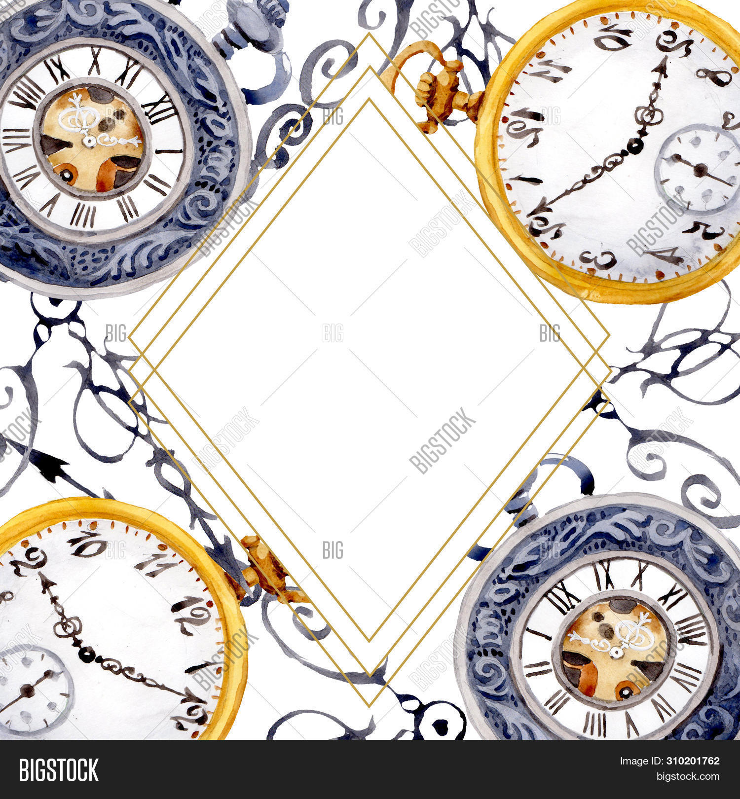Vintage Old Clock Image & Photo (Free Trial) | Bigstock