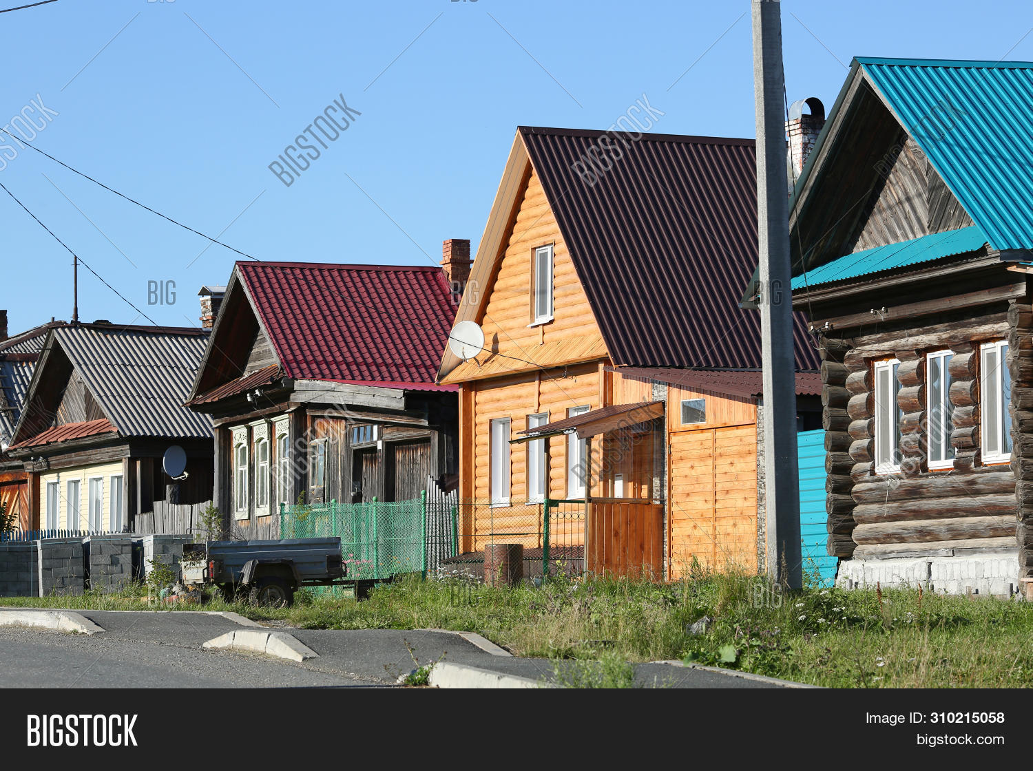 Russian Village Summer Image & Photo (Free Trial) | Bigstock
