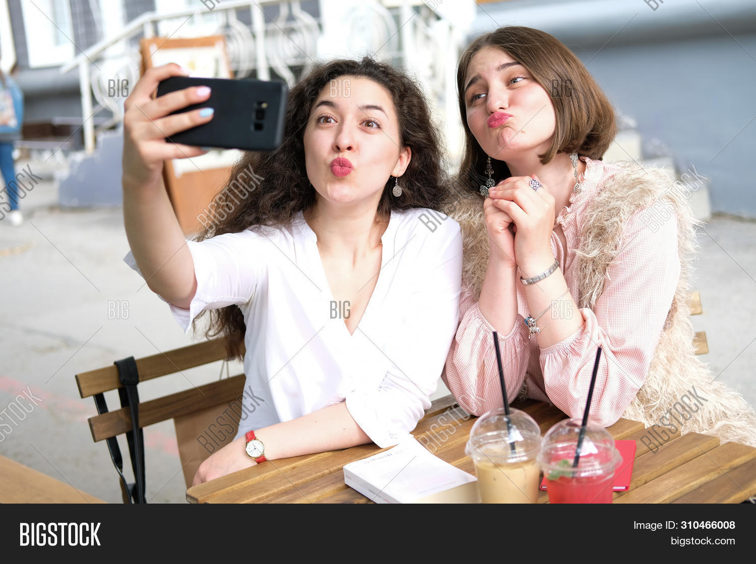 Two Young Girls Take Image & Photo (Free Trial) | Bigstock