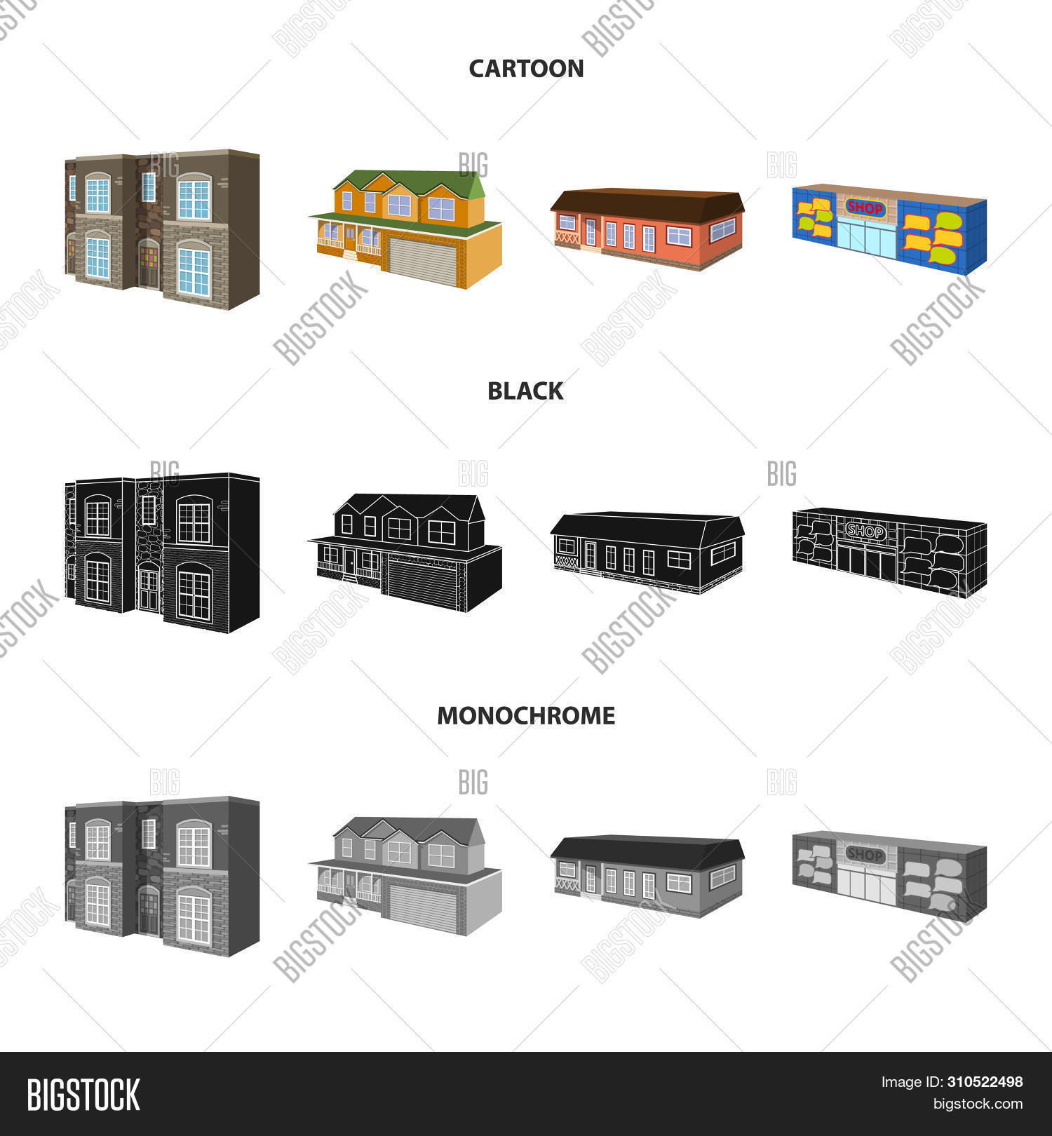 Bitmap Design Facade Image & Photo (Free Trial) | Bigstock