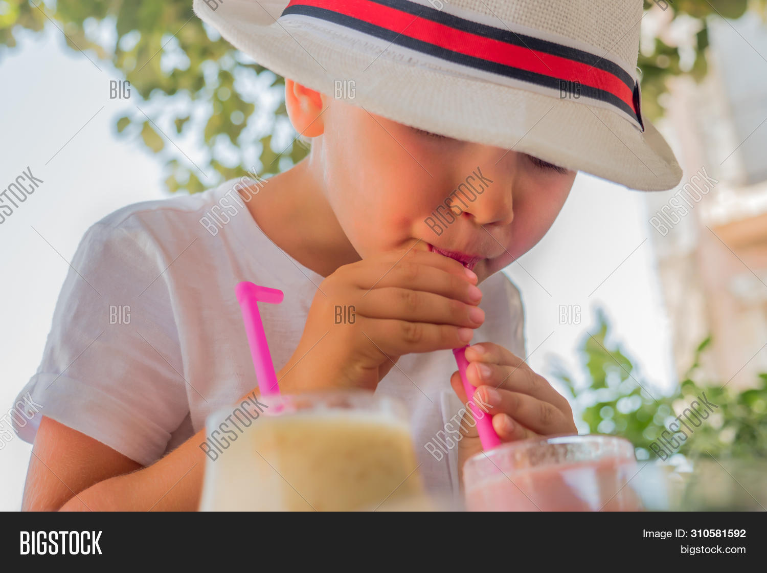 Drinks Kids, Children Image & Photo (Free Trial) | Bigstock