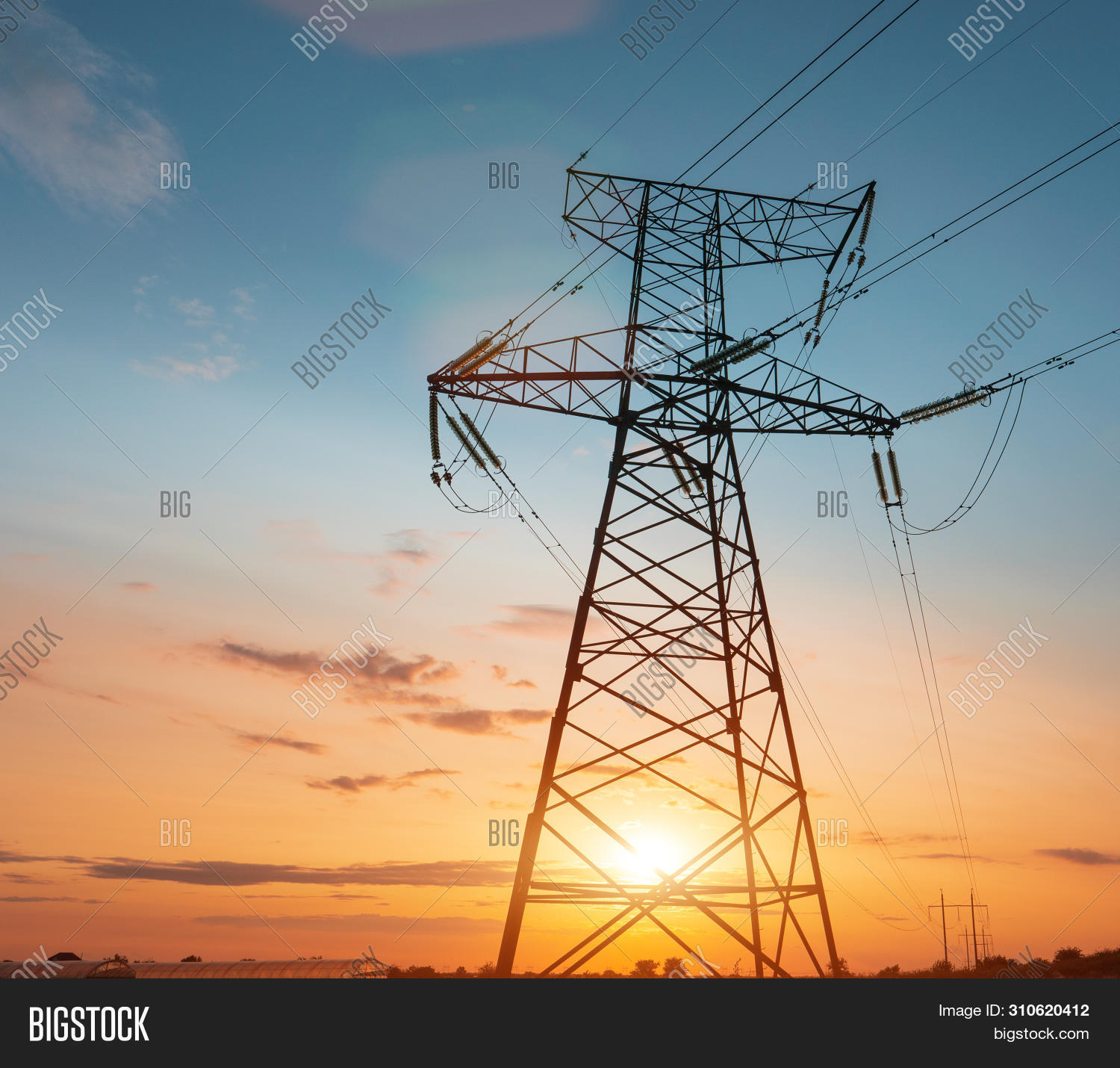 High-voltage Power Image & Photo (Free Trial) | Bigstock