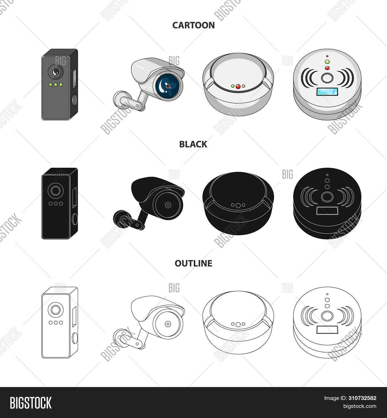 Bitmap Design Cctv Image & Photo (Free Trial) | Bigstock