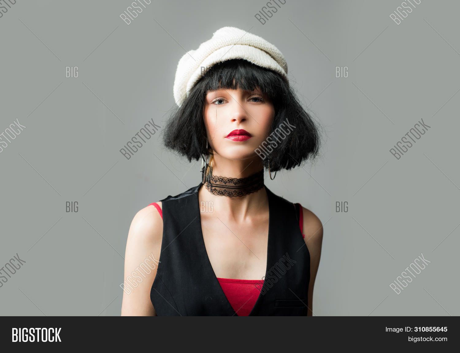 Girl Dreamy Face Wear Image & Photo (Free Trial) | Bigstock