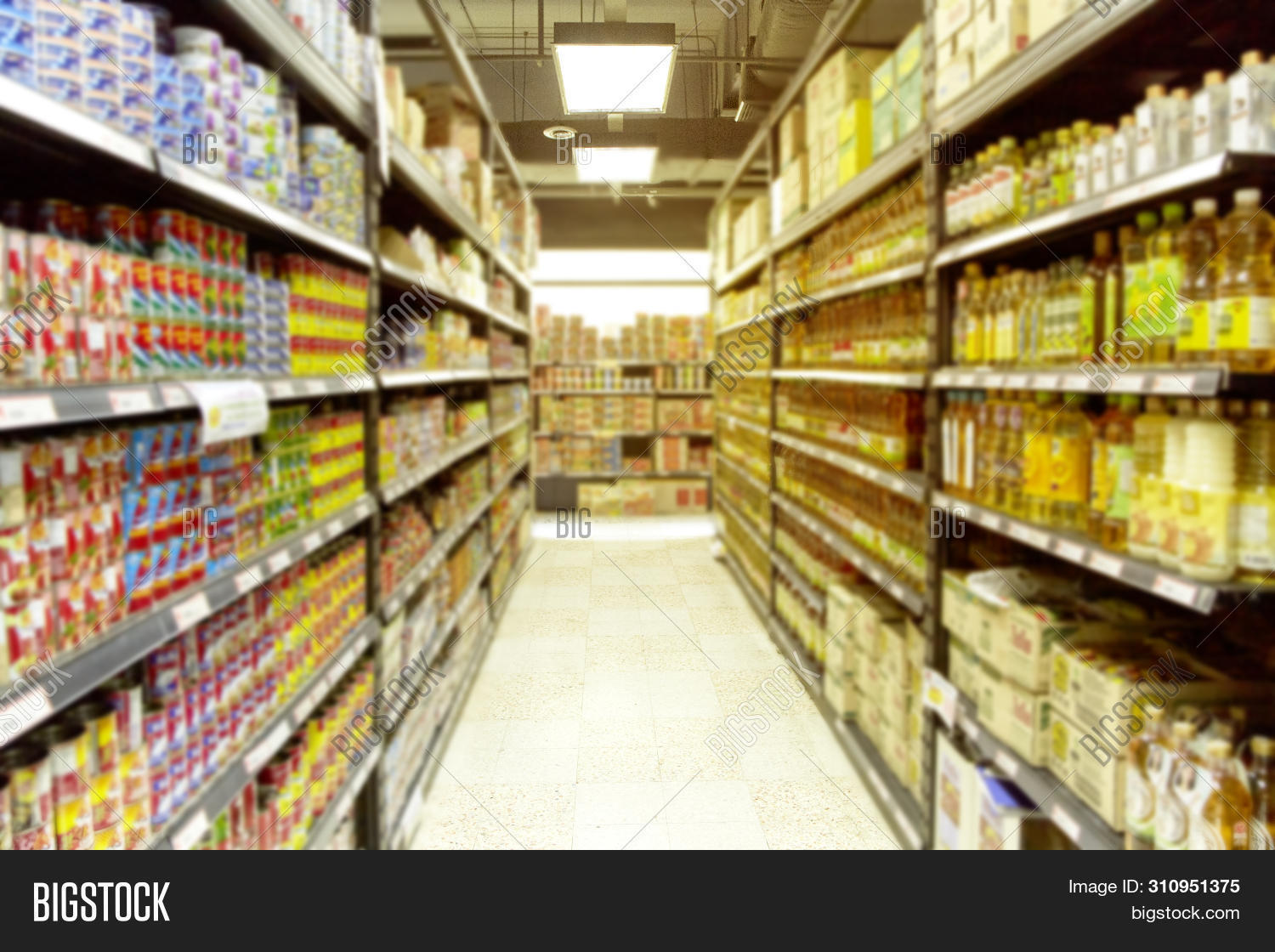 Empty Supermarket Image & Photo (Free Trial) | Bigstock