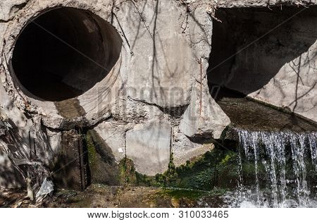 Two Large Concrete Run Image & Photo (Free Trial) | Bigstock