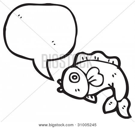 Cartoon Fish Speech Image & Photo (Free Trial) | Bigstock