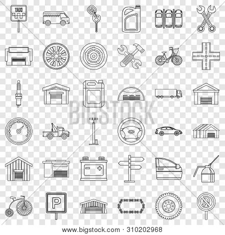 Gate Icons Set. Vector & Photo (Free Trial) | Bigstock