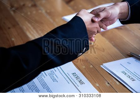 Handshake Success Job Image & Photo (Free Trial) | Bigstock