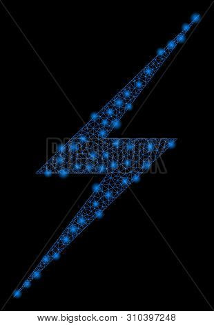 Flare Mesh Lightning Vector & Photo (Free Trial) | Bigstock
