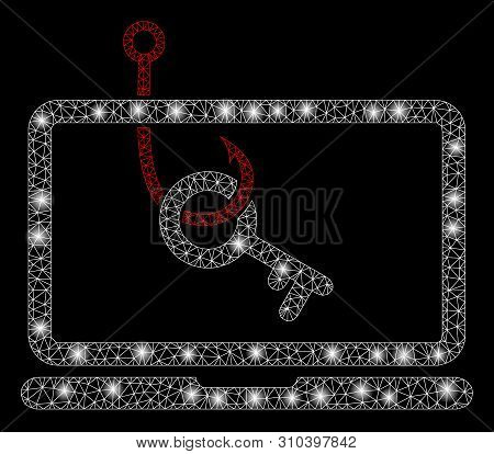 Glossy Mesh Laptop Vector & Photo (Free Trial) | Bigstock