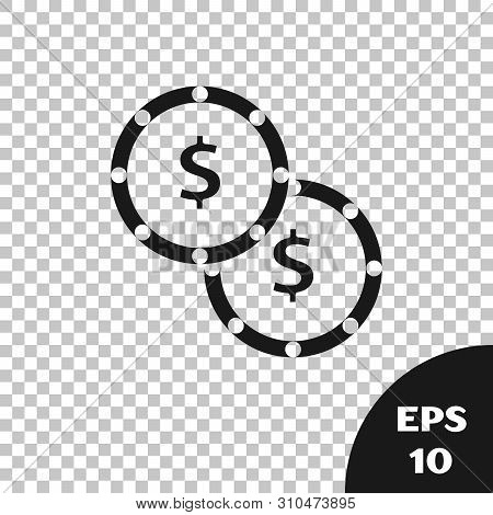 Black Coin Money Vector & Photo (Free Trial) | Bigstock