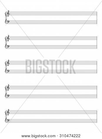 Grand Staff, Called Vector & Photo (Free Trial) | Bigstock