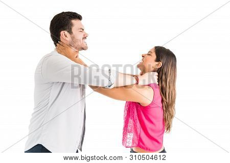 Man Strangling Woman Images, Illustrations & Vectors (Free) - Bigstock