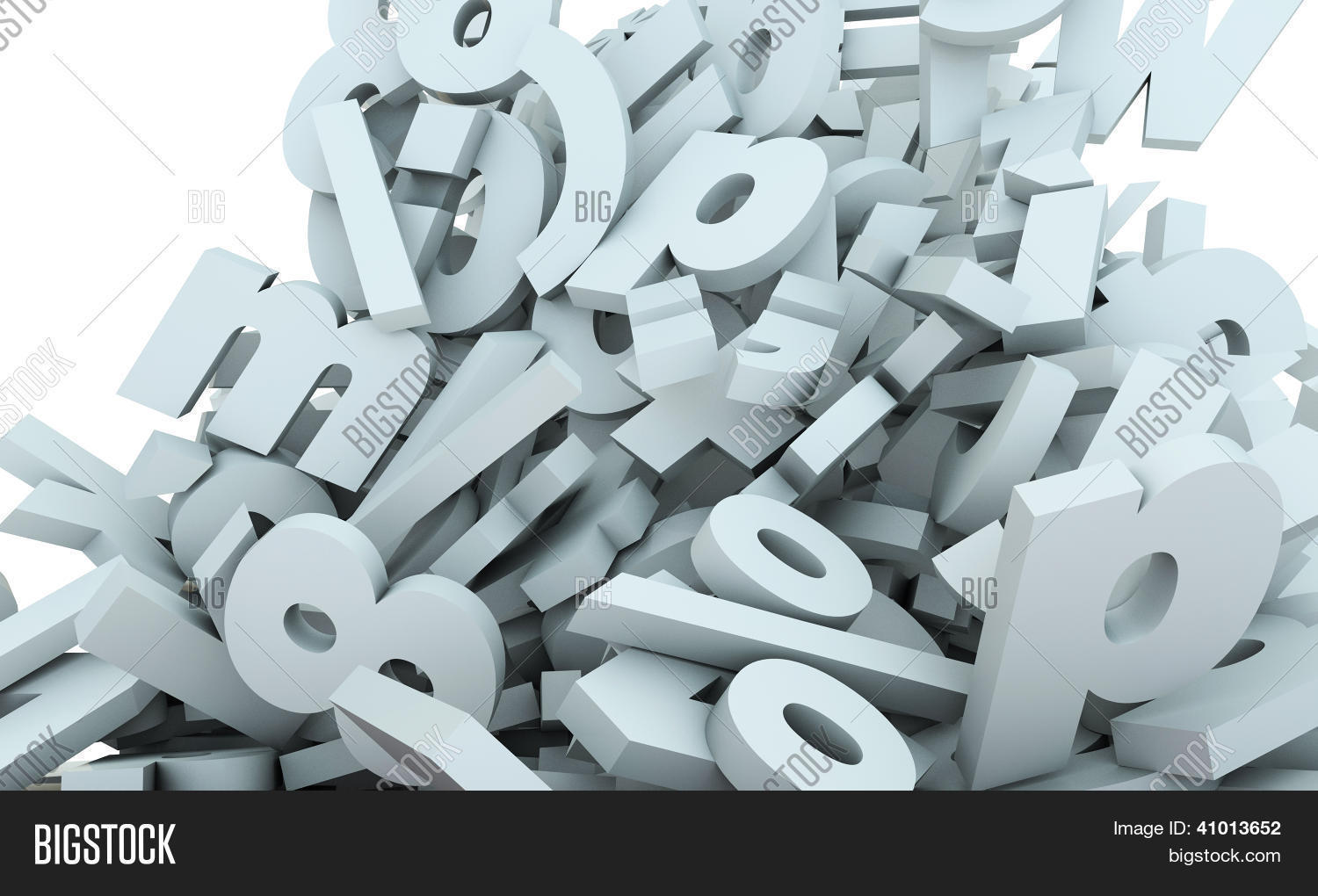 Letters Falling Image & Photo (Free Trial) | Bigstock