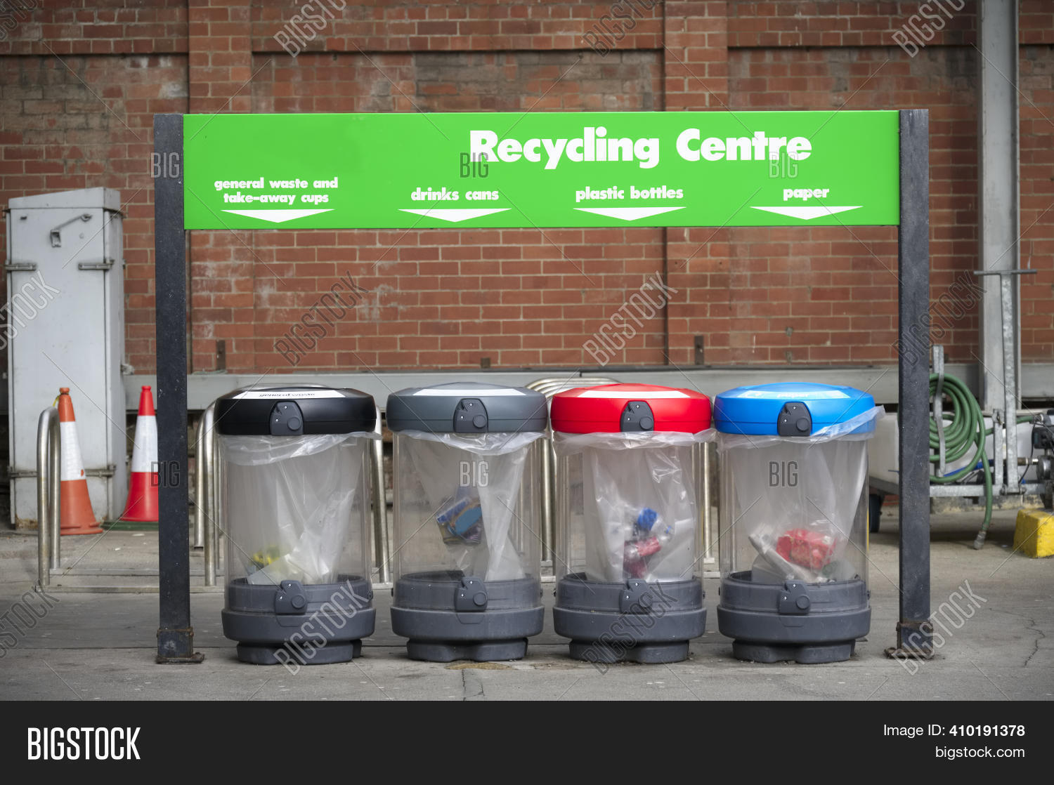 Recycling Centre Bin Image & Photo (Free Trial) | Bigstock