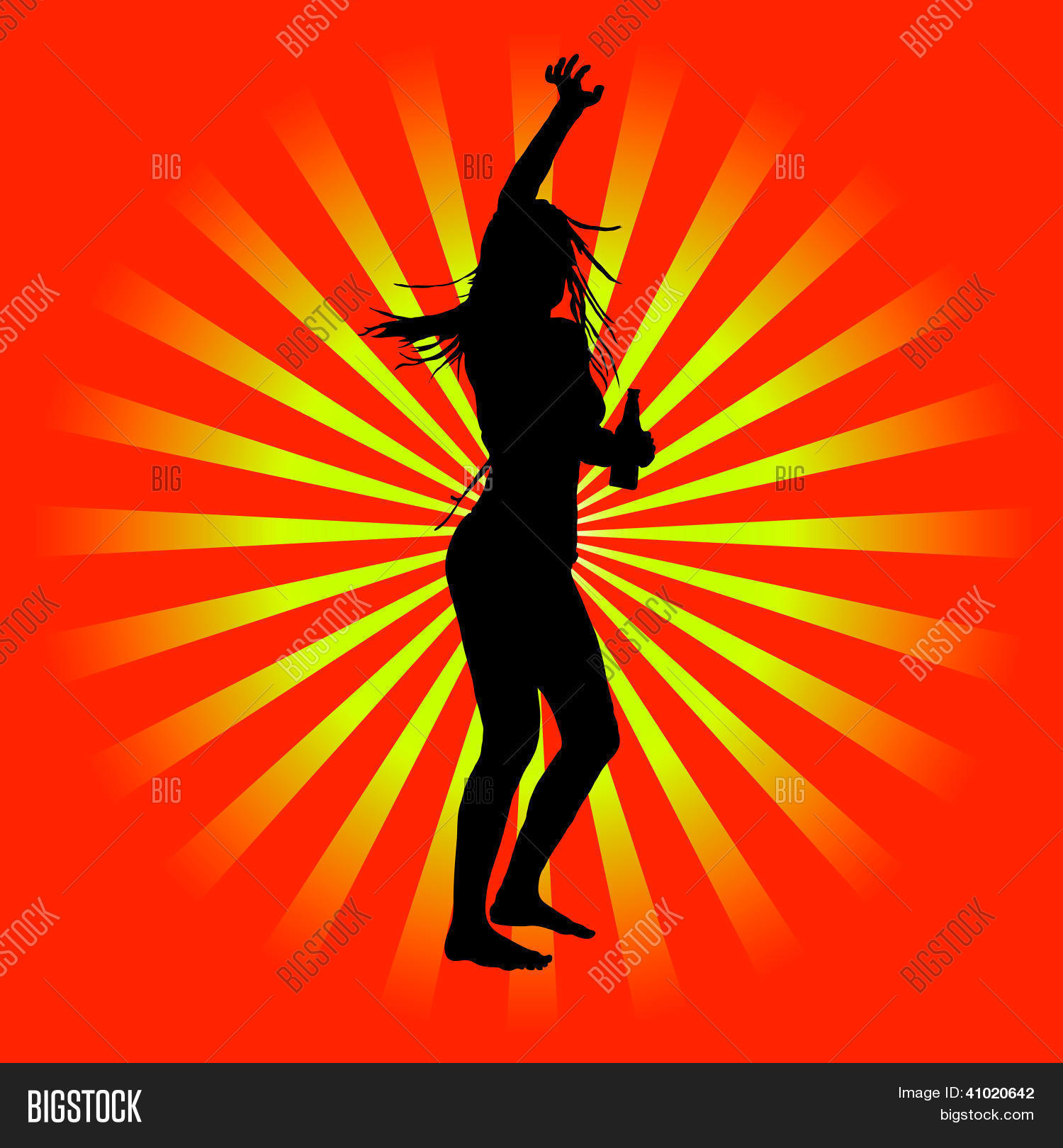 Girl Party Vector Vector & Photo (Free Trial) | Bigstock