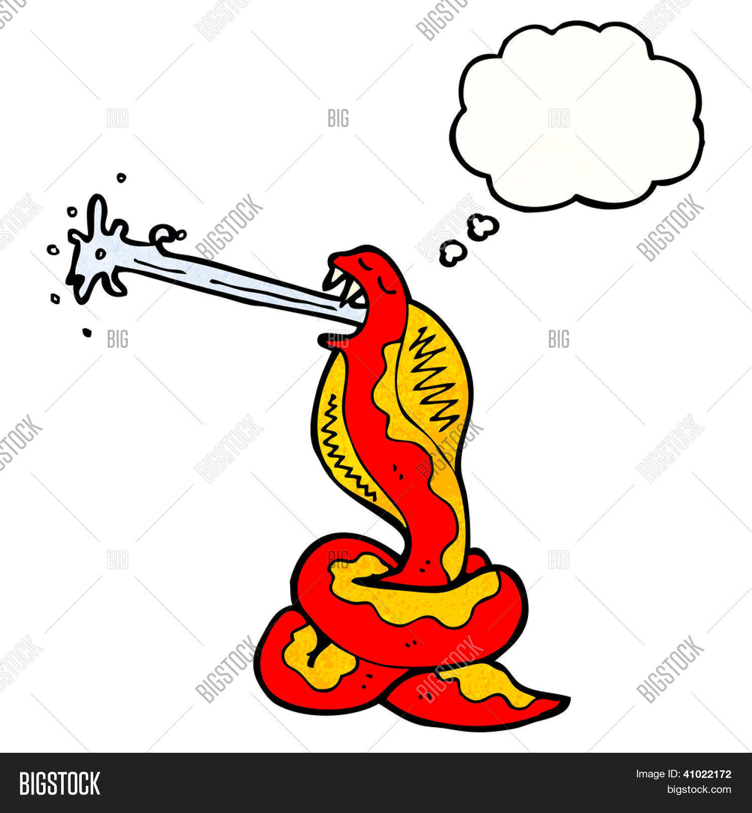 Dibujos Animados De Escupir