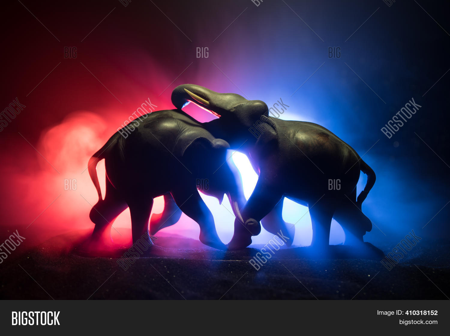 Battle Elephants. Image & Photo (Free Trial) | Bigstock