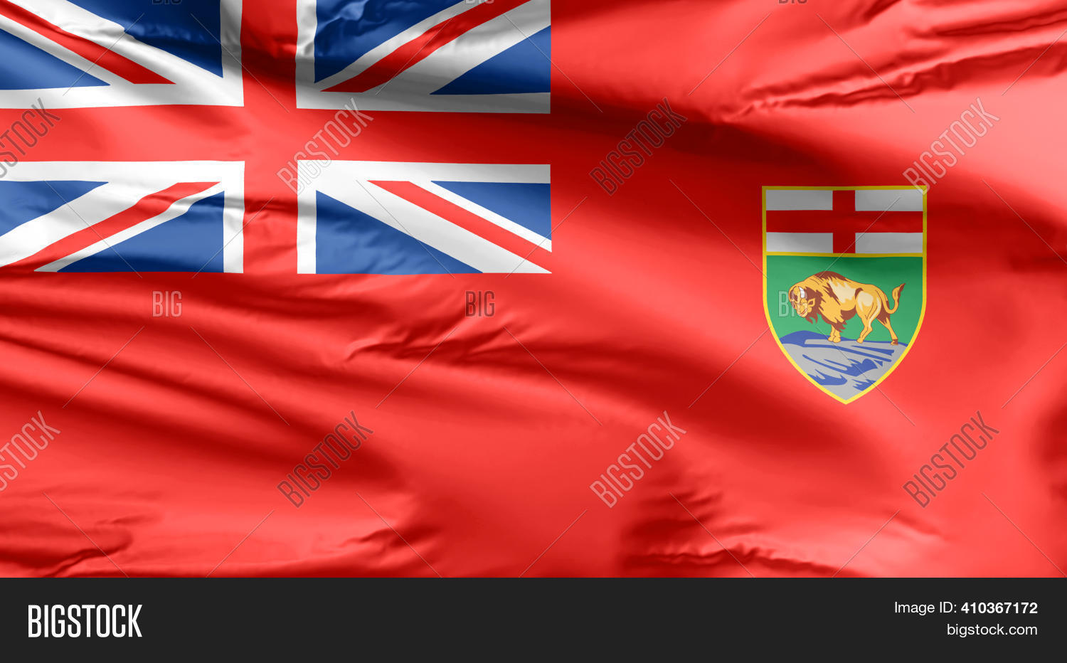 Flag Manitoba Consists Image & Photo (Free Trial) | Bigstock