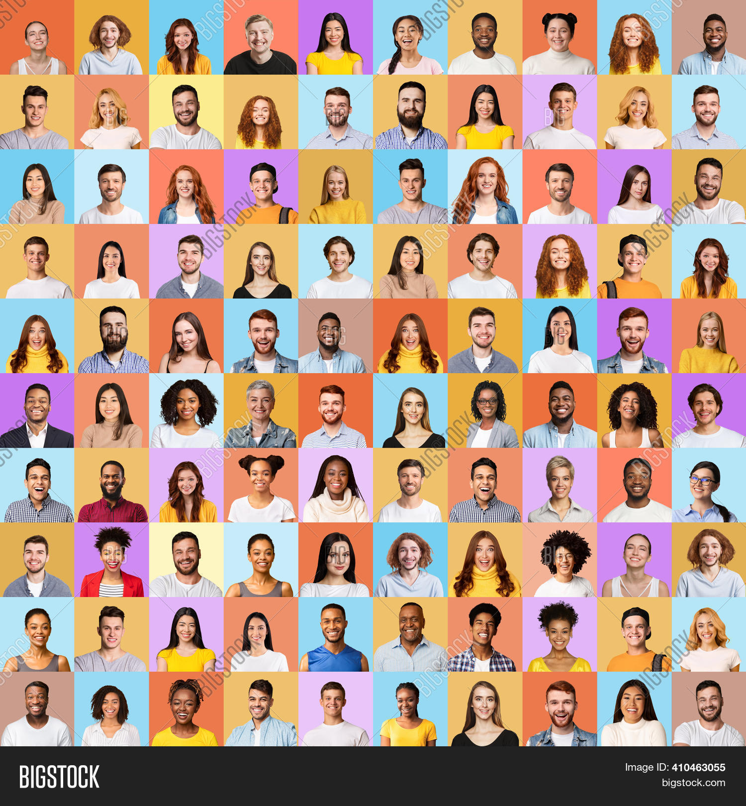 Multiple Portraits Image & Photo (Free Trial) | Bigstock