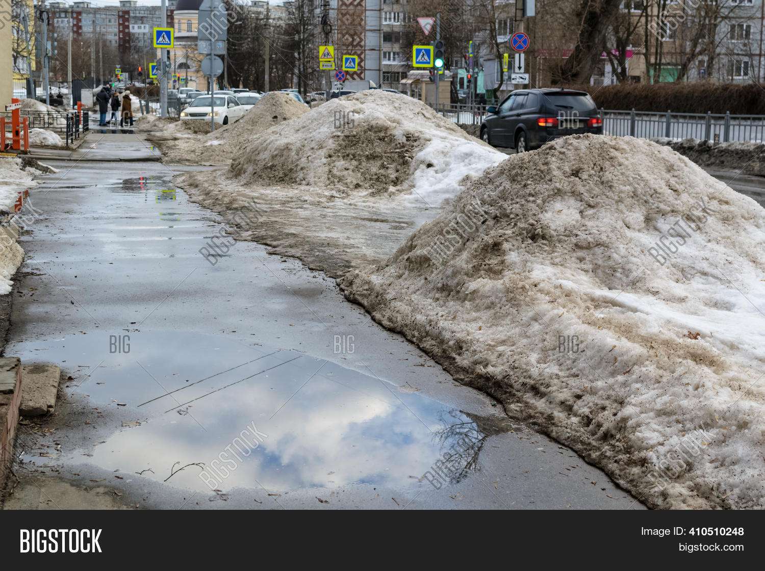 Slush.asphalt Road Image & Photo (Free Trial) | Bigstock