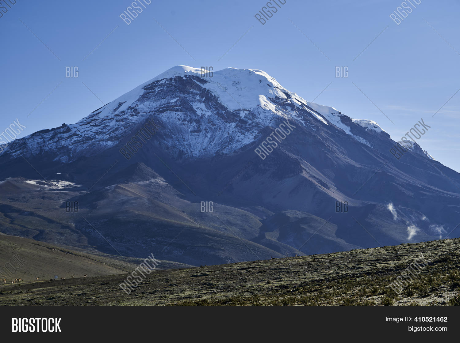 Snow Capped Volcano Image & Photo (Free Trial) | Bigstock