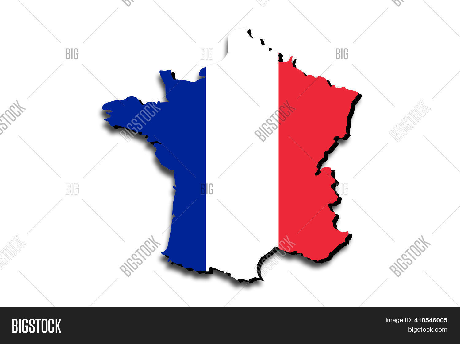Outline Map France Image & Photo (Free Trial) | Bigstock