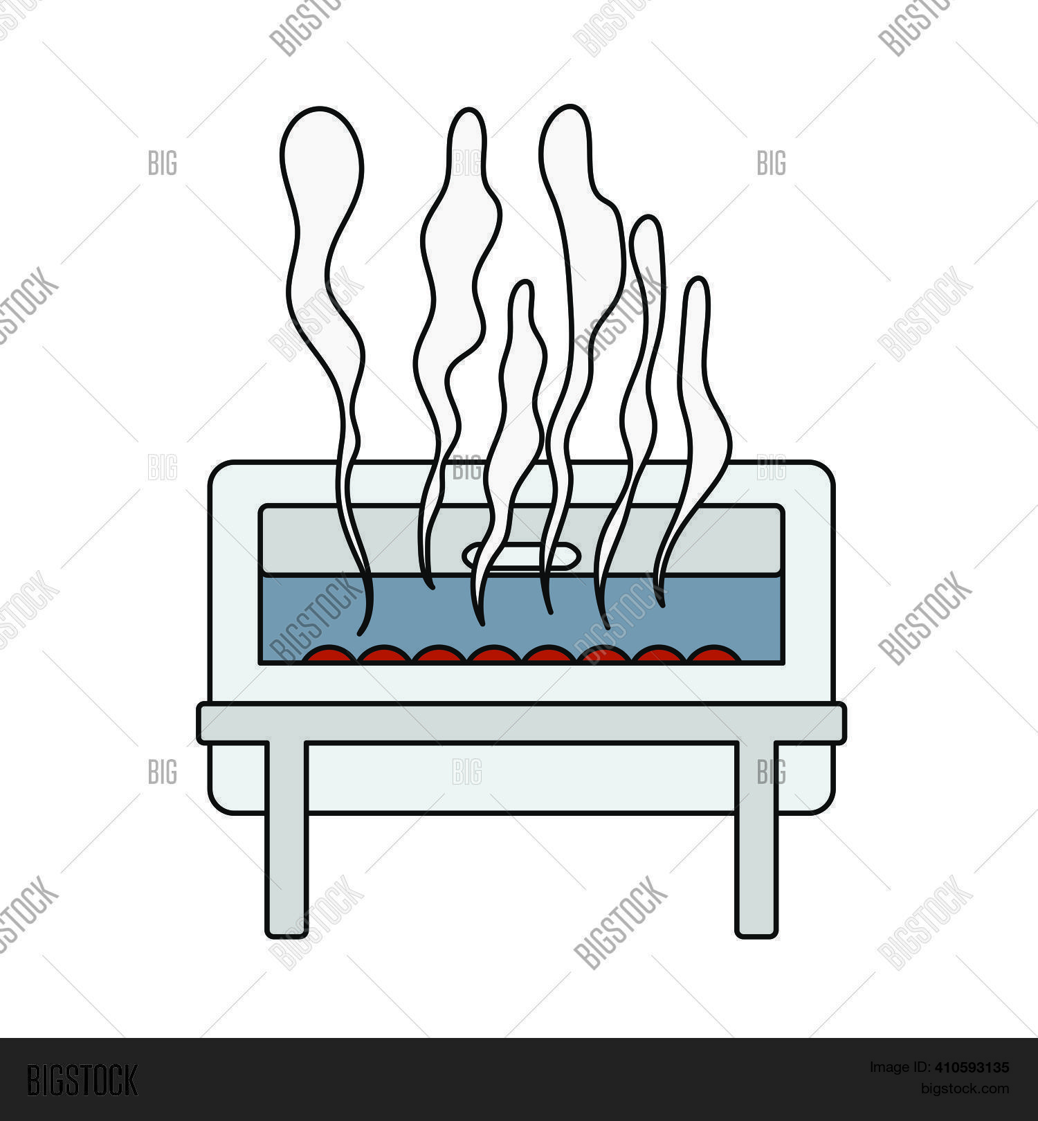Chafing Dish Icon. Vector & Photo (Free Trial) | Bigstock