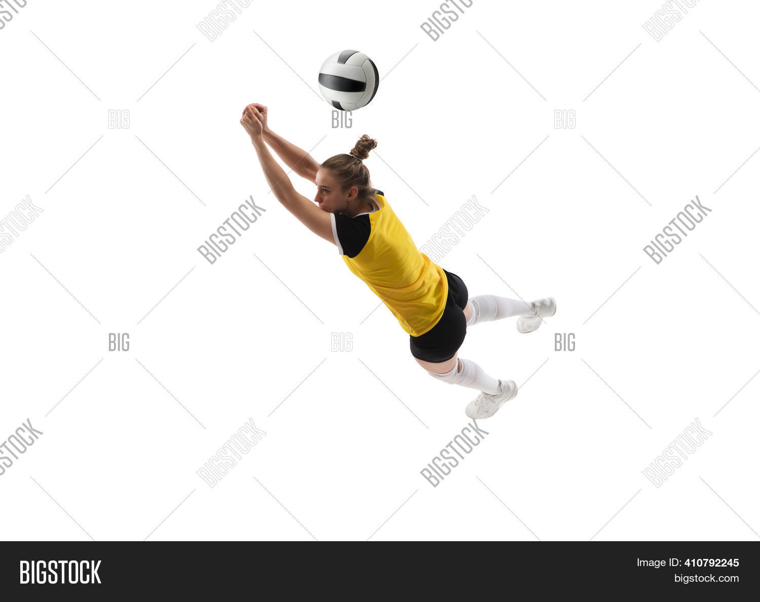 Flying. Young Female Image & Photo (Free Trial) | Bigstock