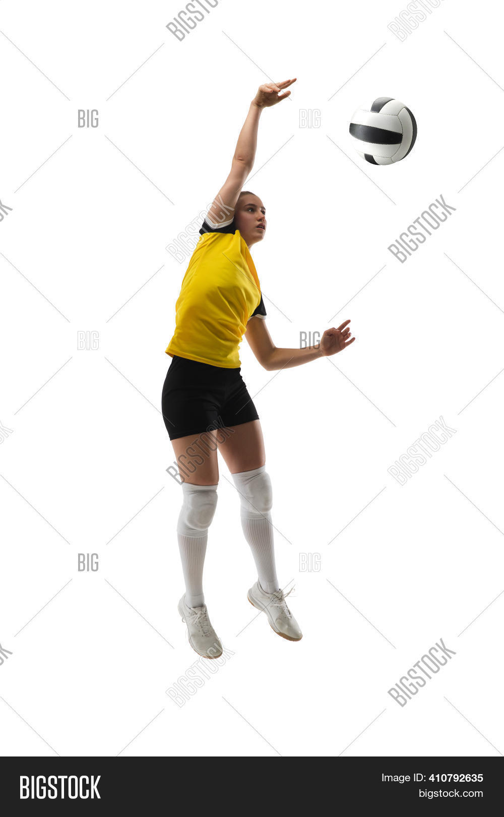 Jump. Young Female Image & Photo (Free Trial) | Bigstock