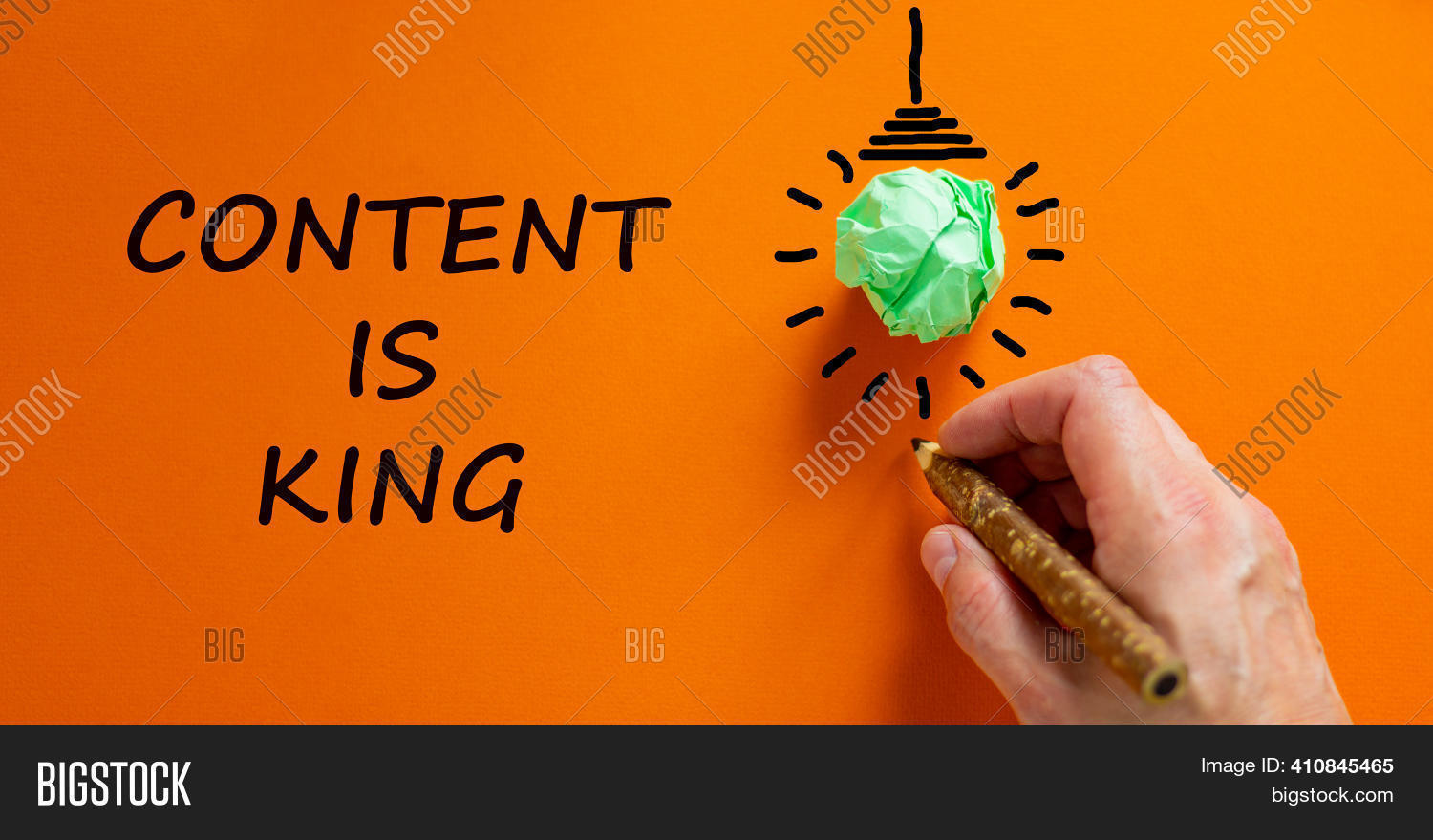 Content King Symbol. Image & Photo (Free Trial) | Bigstock