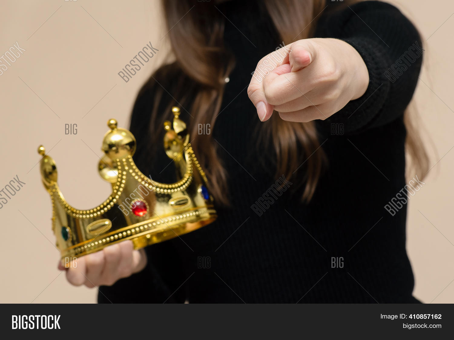 Golden Crown Hand Image & Photo (Free Trial) | Bigstock