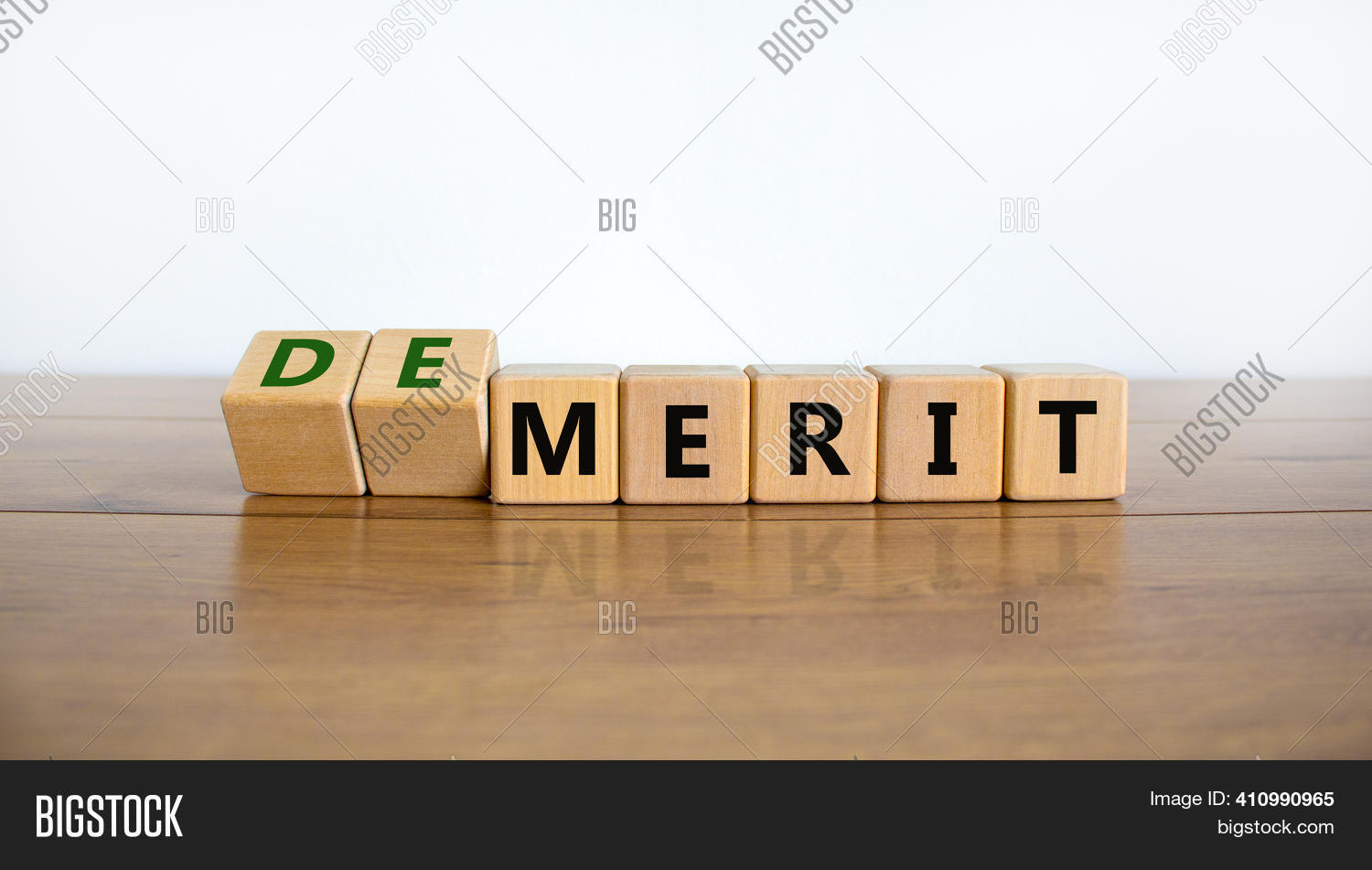 Demerit Merit Symbol. Image & Photo (Free Trial) | Bigstock