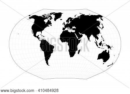 Minimal World Map. Vector & Photo (Free Trial) | Bigstock